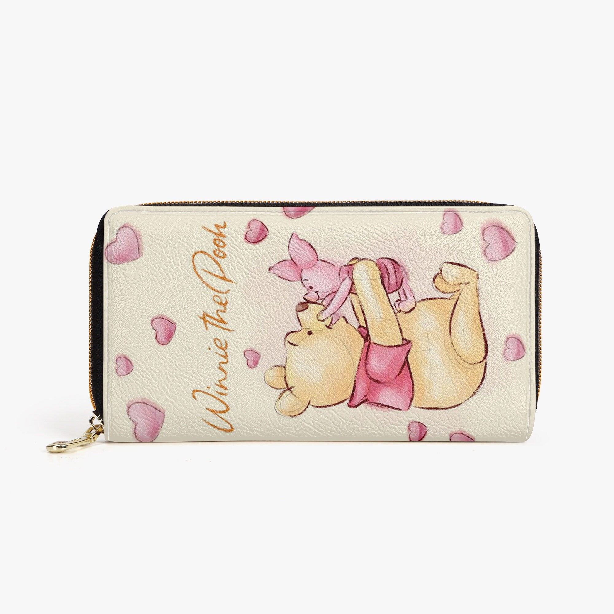 Cute Winnie the Pooh with piglet wallet, women's leather wallet sold by ...