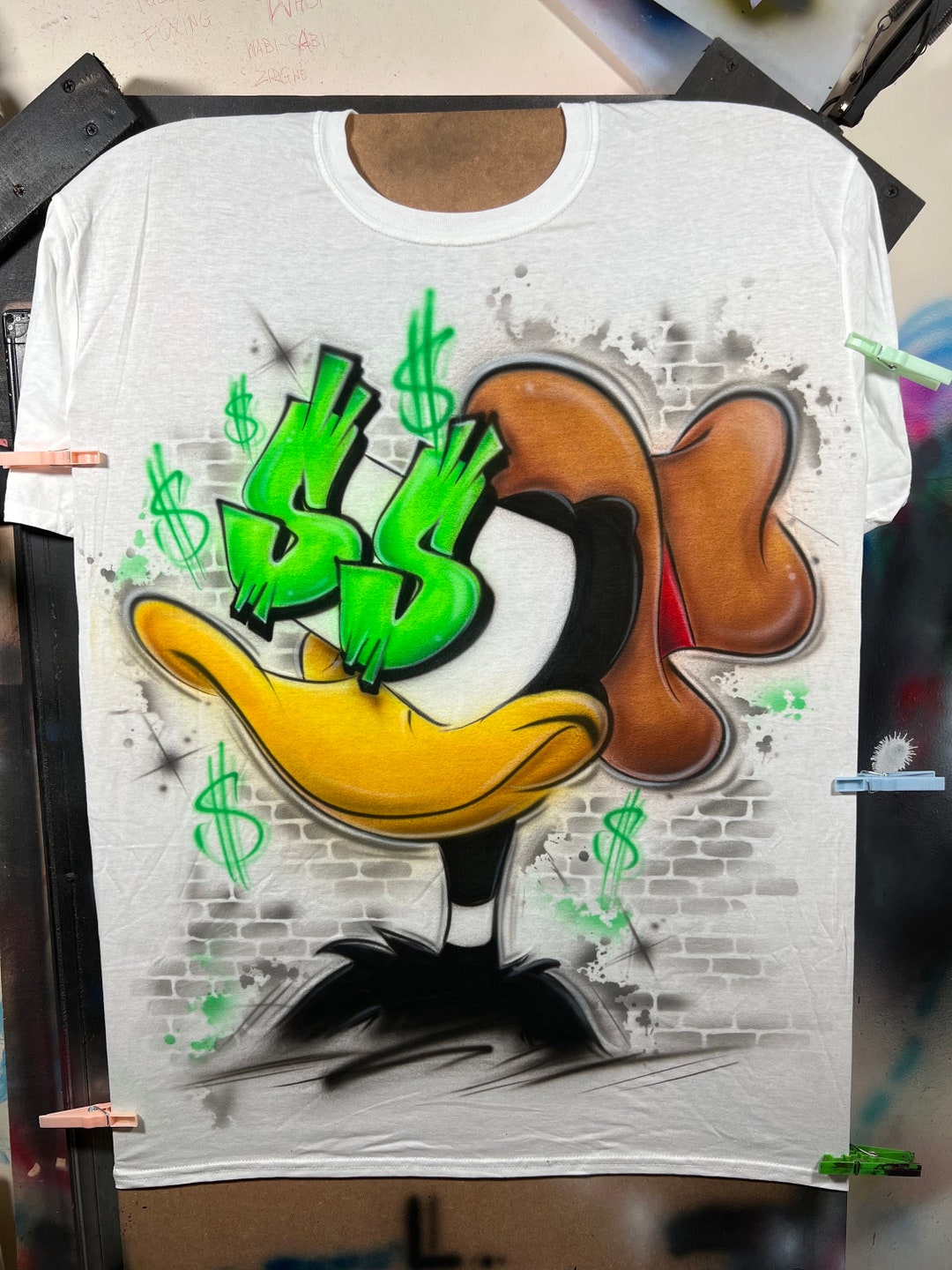 Character +tag or Graffiti Airbrush Design - Etsy