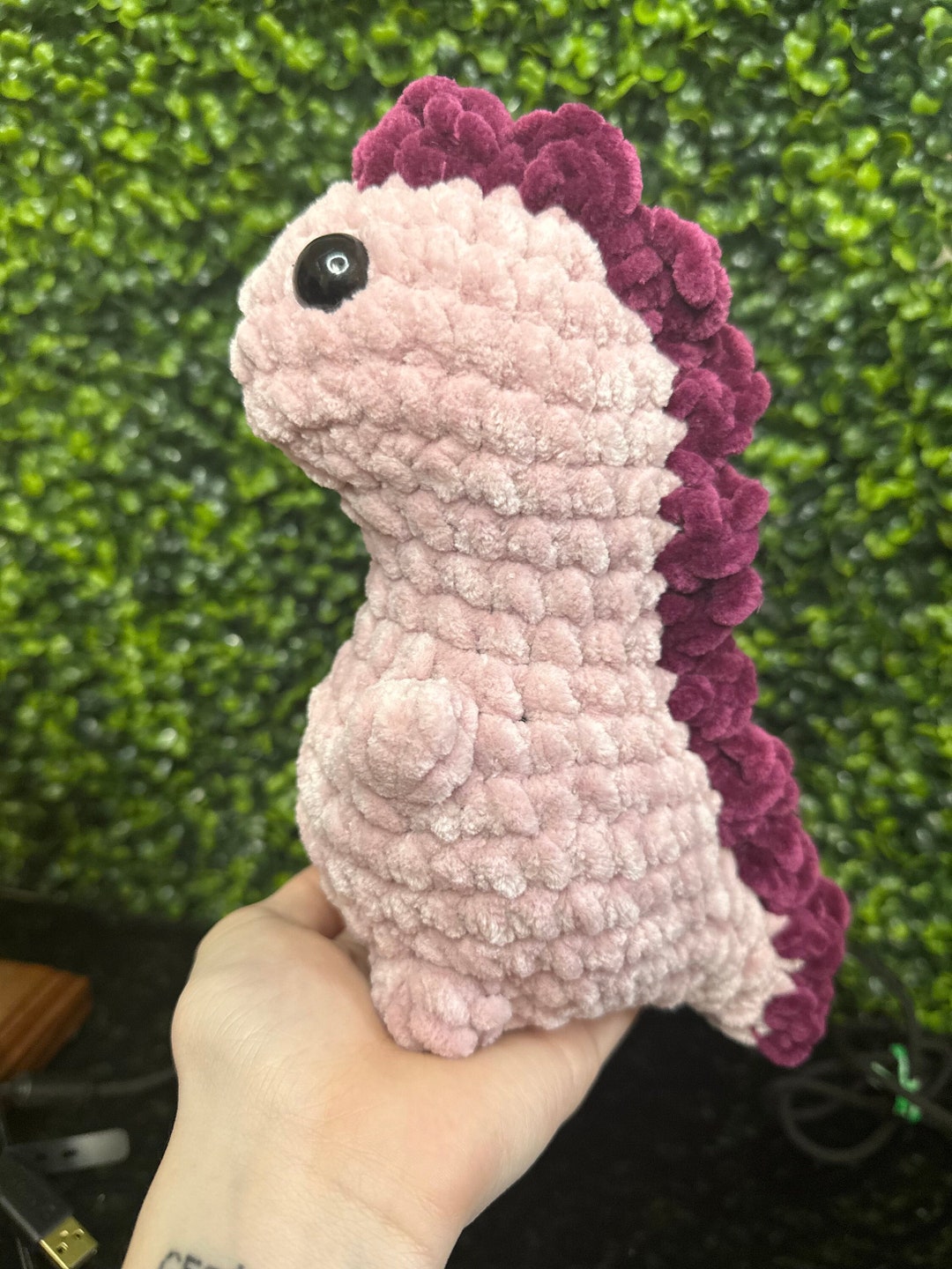 Handmade Crochet Dino Plushie - Etsy