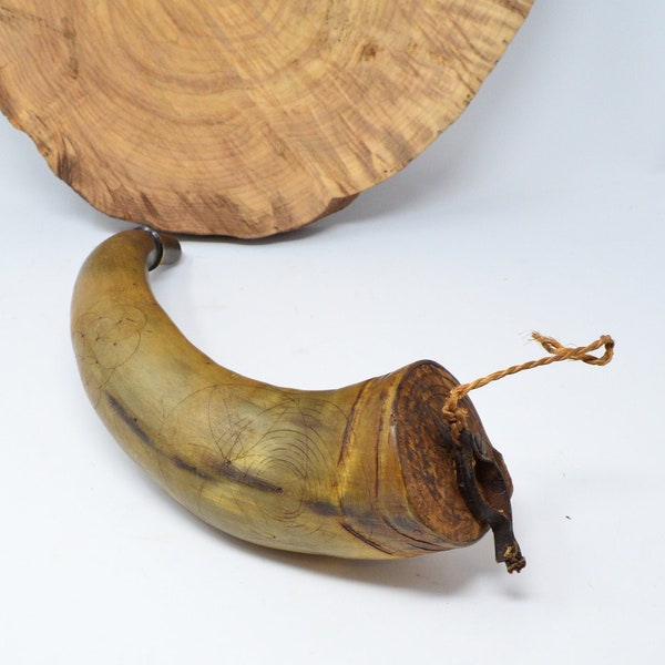Antique Powder Horn - Etsy