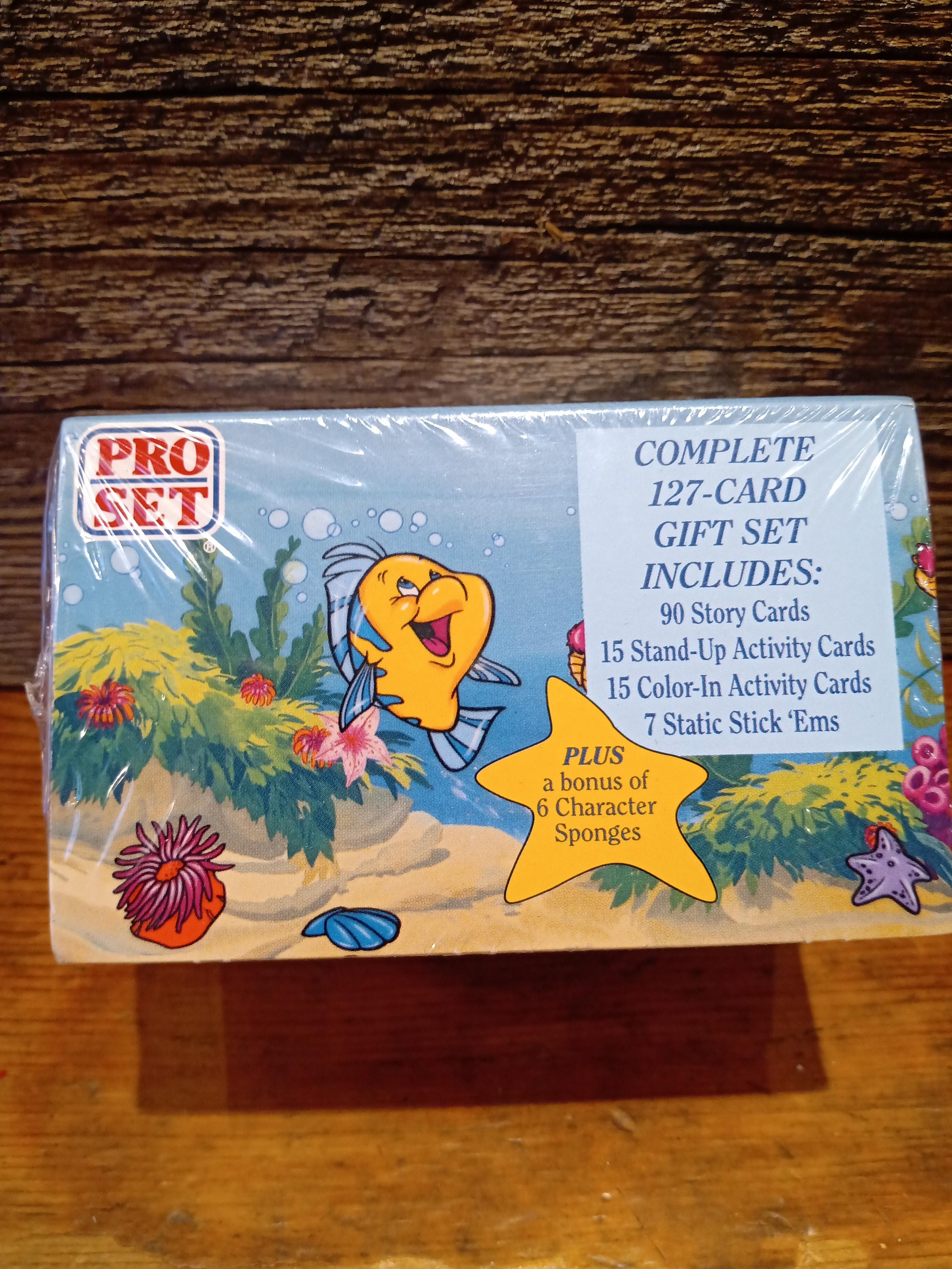 Little Mermaid Cards Pro Set Trading Cards Factory Sealed Box Walt ...