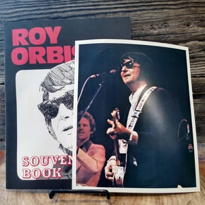Roy Orbison Concert Souvenir Book With Original Photo Insert From 1974 ...