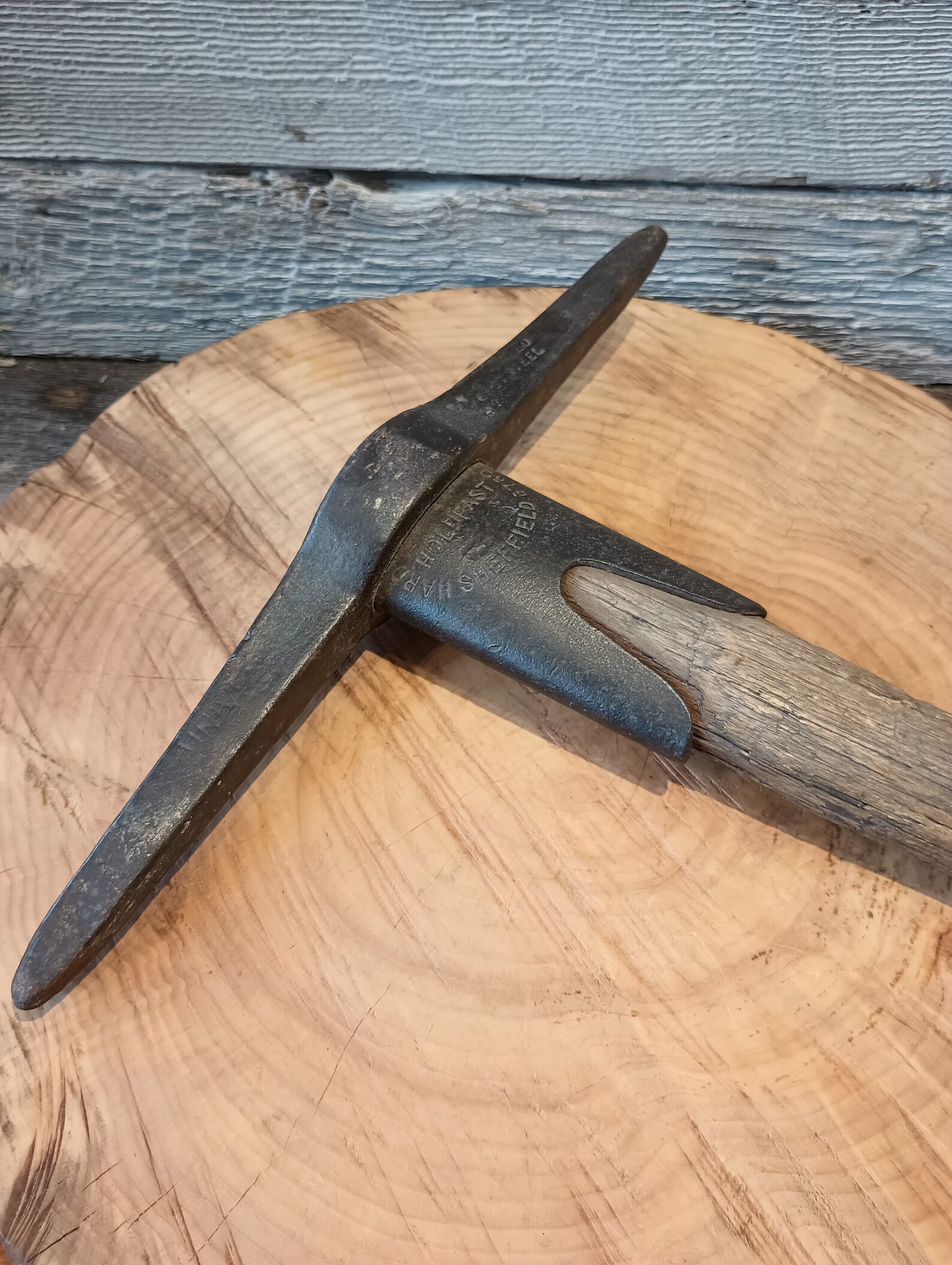 Antique Mining Pickaxe Head Sheffield Steel Hardy Patent Pick Co. - Etsy