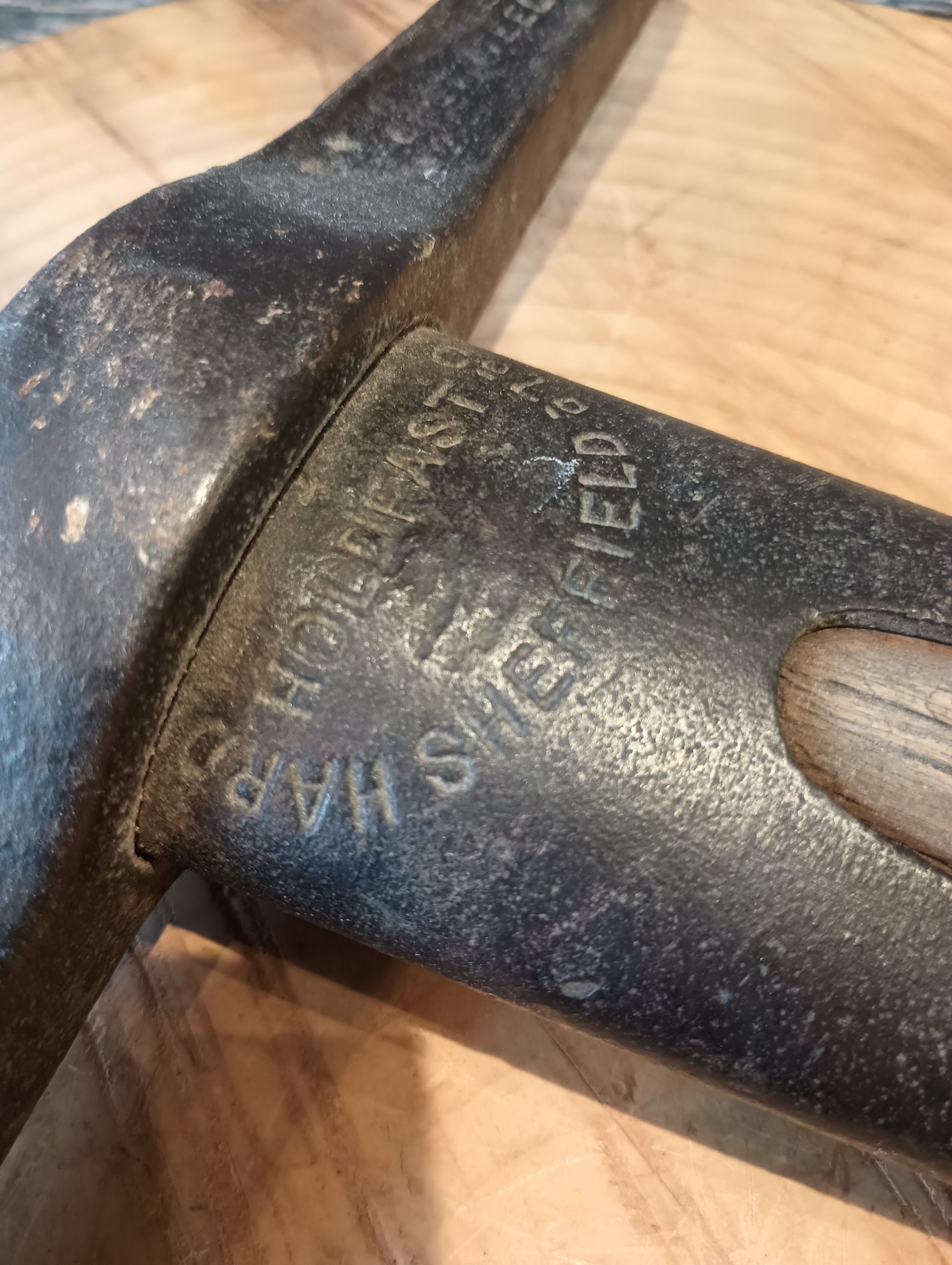 Antique Mining Pickaxe Head Sheffield Steel Hardy Patent Pick Co. - Etsy