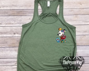 Mickey Mouse Tank - Etsy