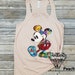 Art Disney Characters Mickey Mouse Racerback Tank,retro Mickey Mouse ...