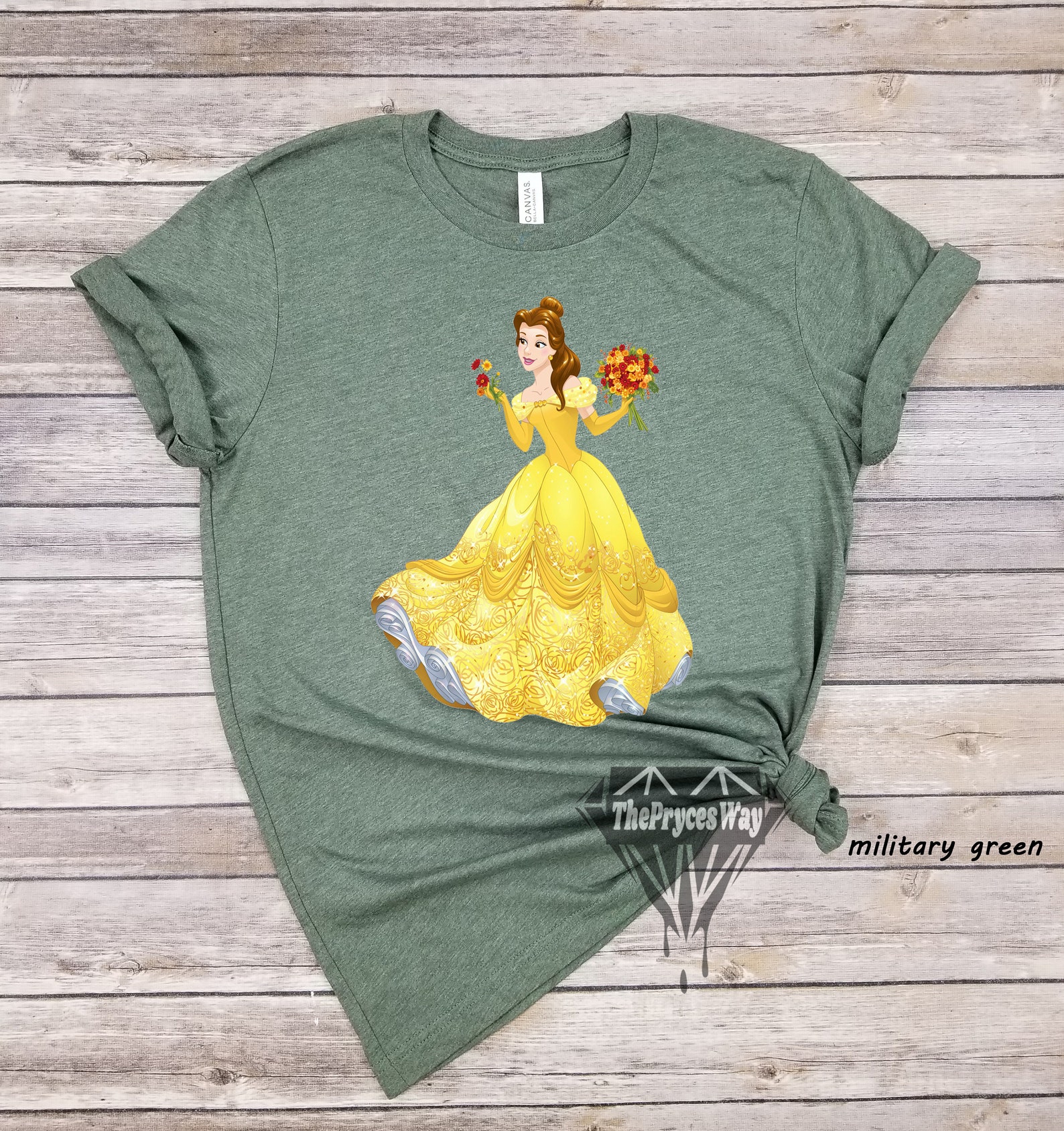 Summer Belle Shirtdisney Princess Shirtmatching Belle - Etsy