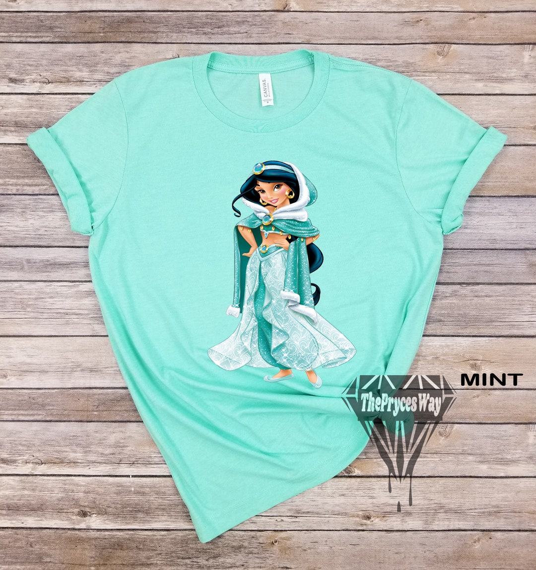 Disney Princess Jasmine Shirt,disney Princess Shirt,jasmine Birthday ...