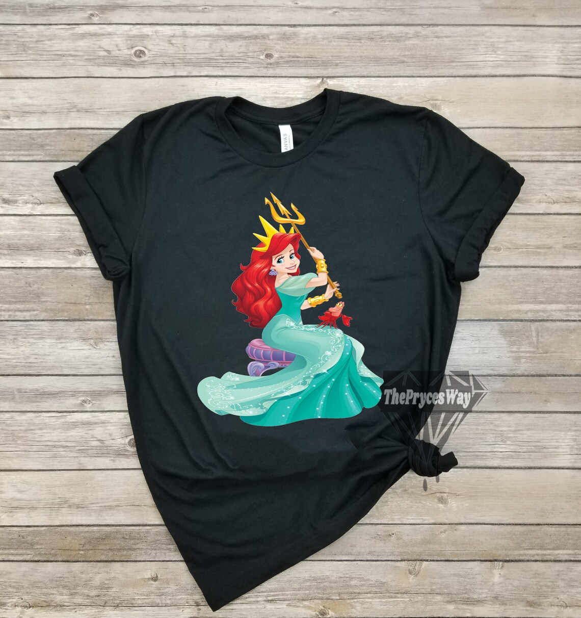 The Little Mermaid Shirtdisney Princess Shirt Womendisney - Etsy