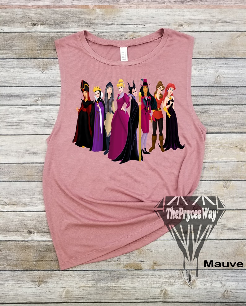 Disney Villains Muscle Tankdisney Halloween Shirtdisney - Etsy