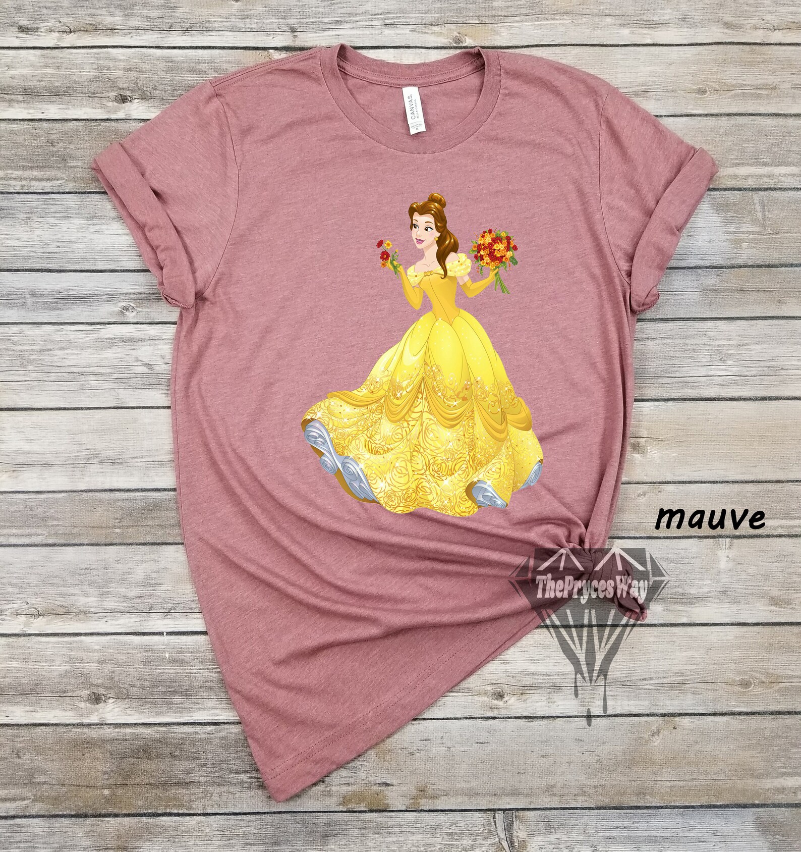 Summer Belle Shirtdisney Princess Shirtmatching Belle - Etsy