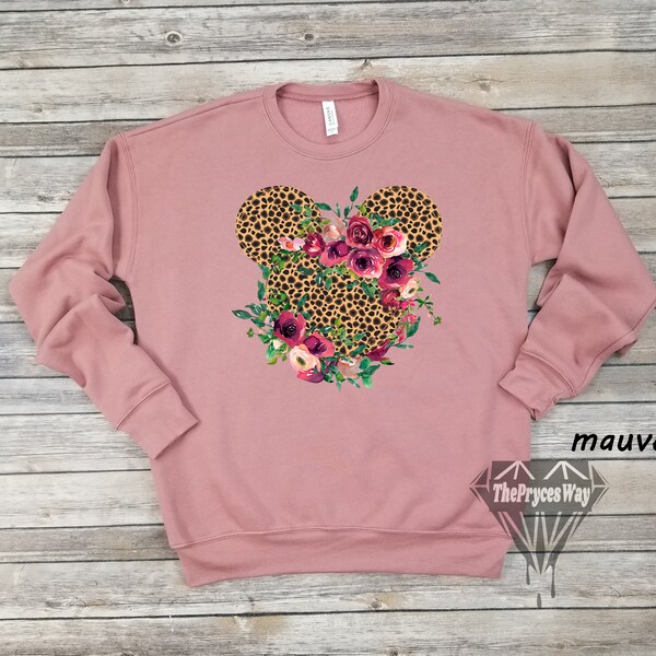 Leopard Minnie Mouse - Etsy