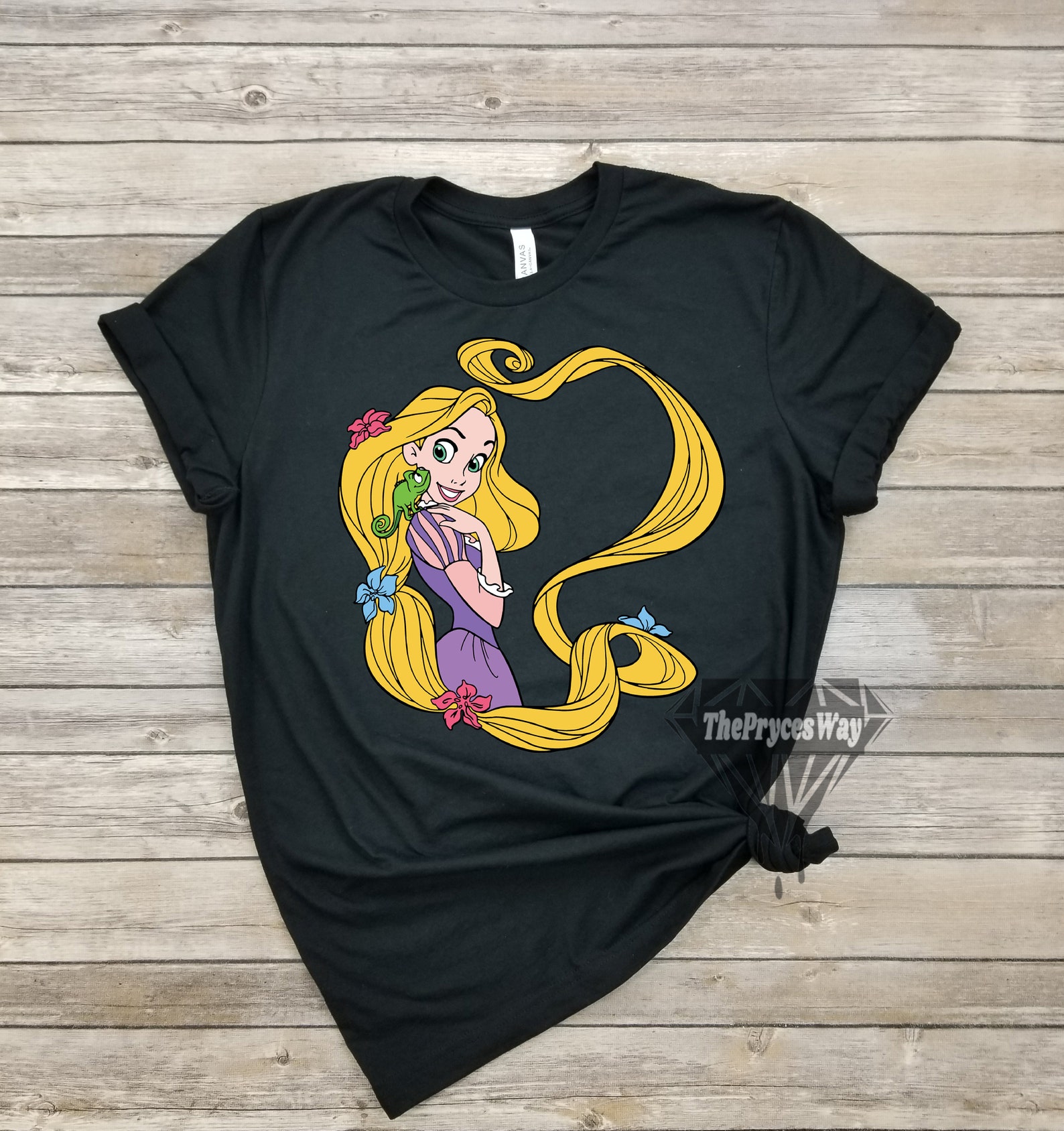 Rapunzel and Pascal Shirttangled Rapunzel Shirtdisney - Etsy
