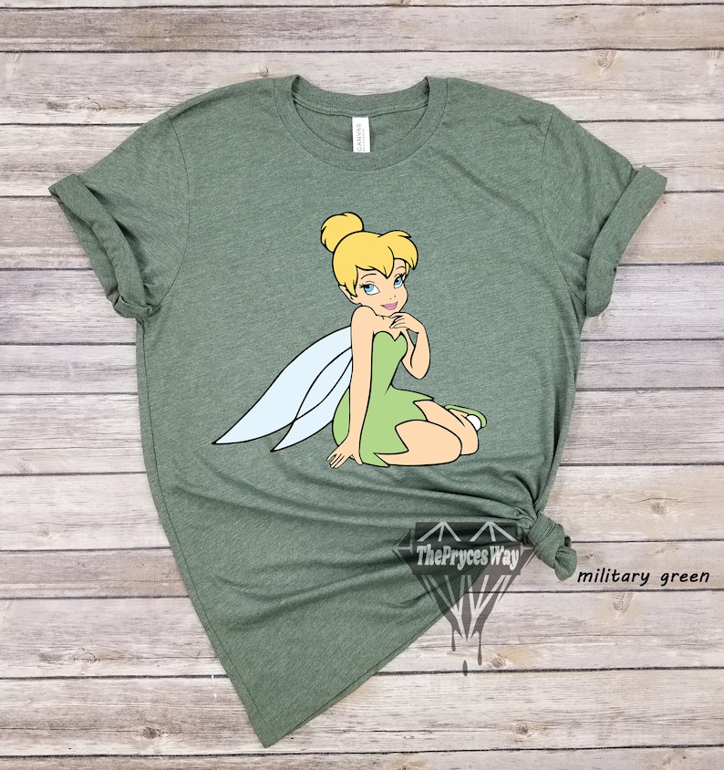 Tinkerbell #200 Shirt,tinkerbell Tshirt,faith Shirt,powered by Pixie ...