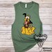 Safari Pluto Muscle Tank,animal Kingdom Tank,disney Pluto Tank,disney ...