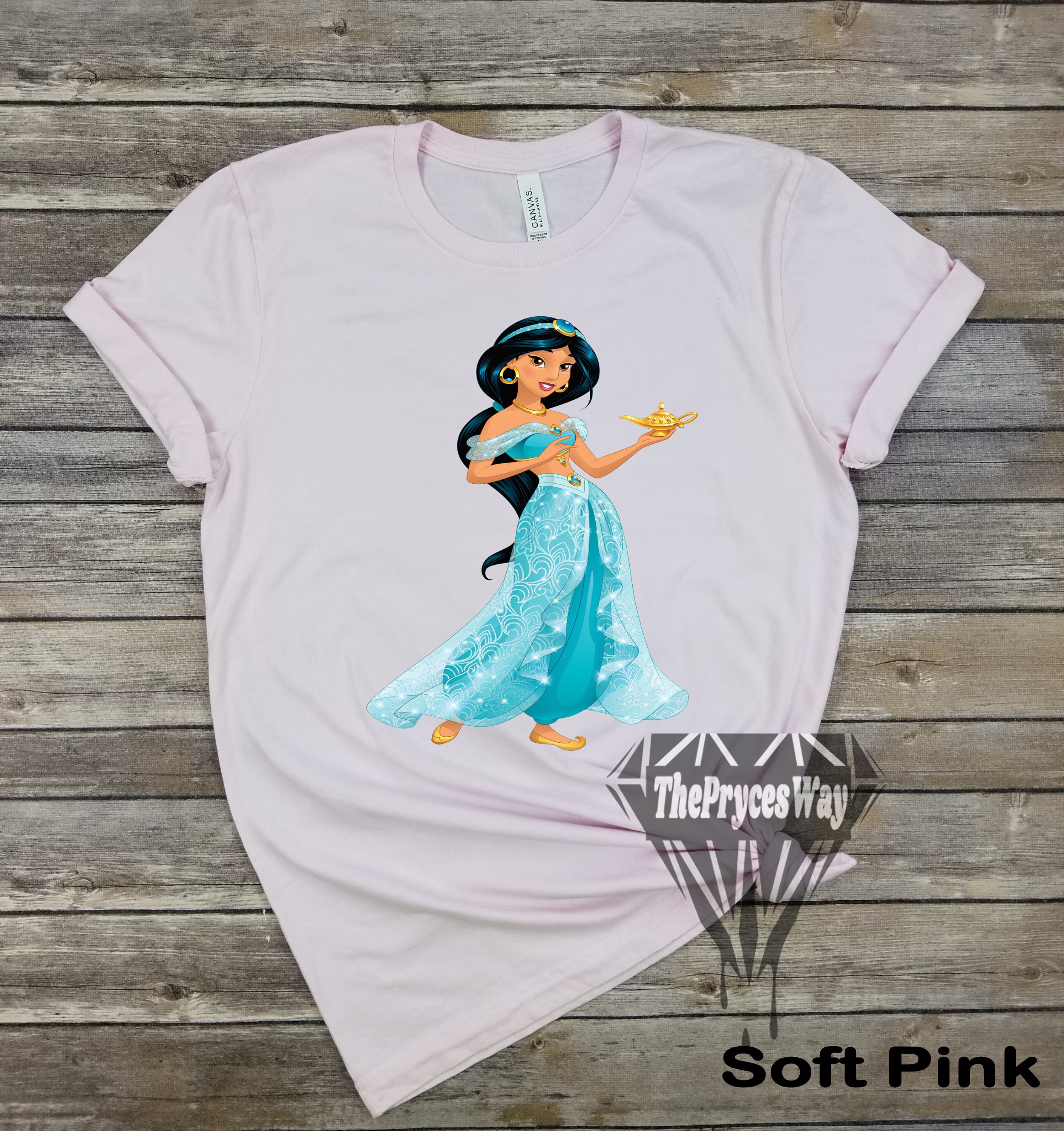 Princess Jasmine Shirtdisney Princess Shirtjasmine Birthday - Etsy