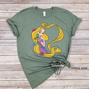 Rapunzel and Pascal Shirt,tangled Rapunzel Shirt,disney Rapunzel Shirt ...