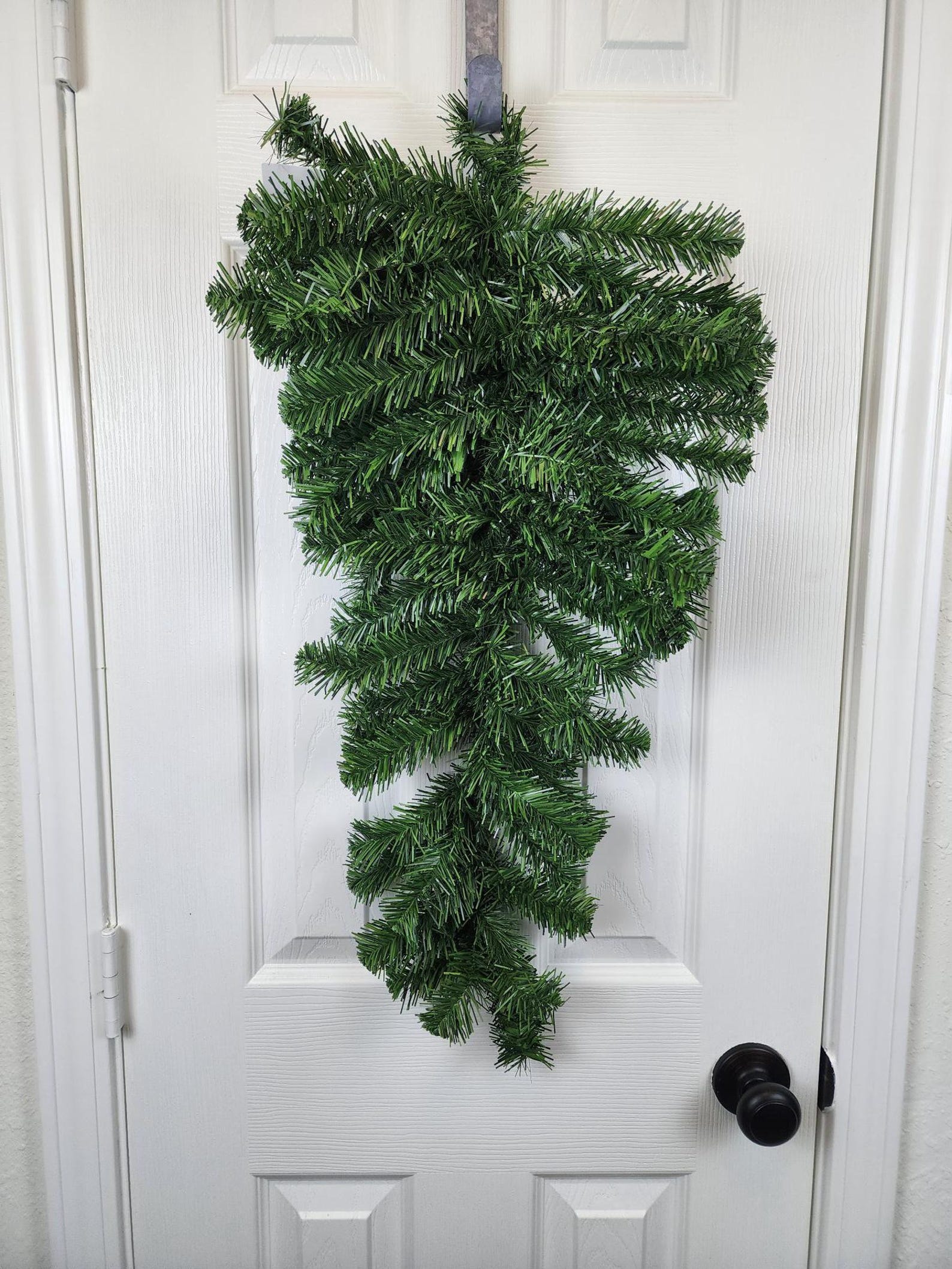 30 Pine Teardrop Swag, Artificial Teardrop Swag, Christmas Swag, Swag ...