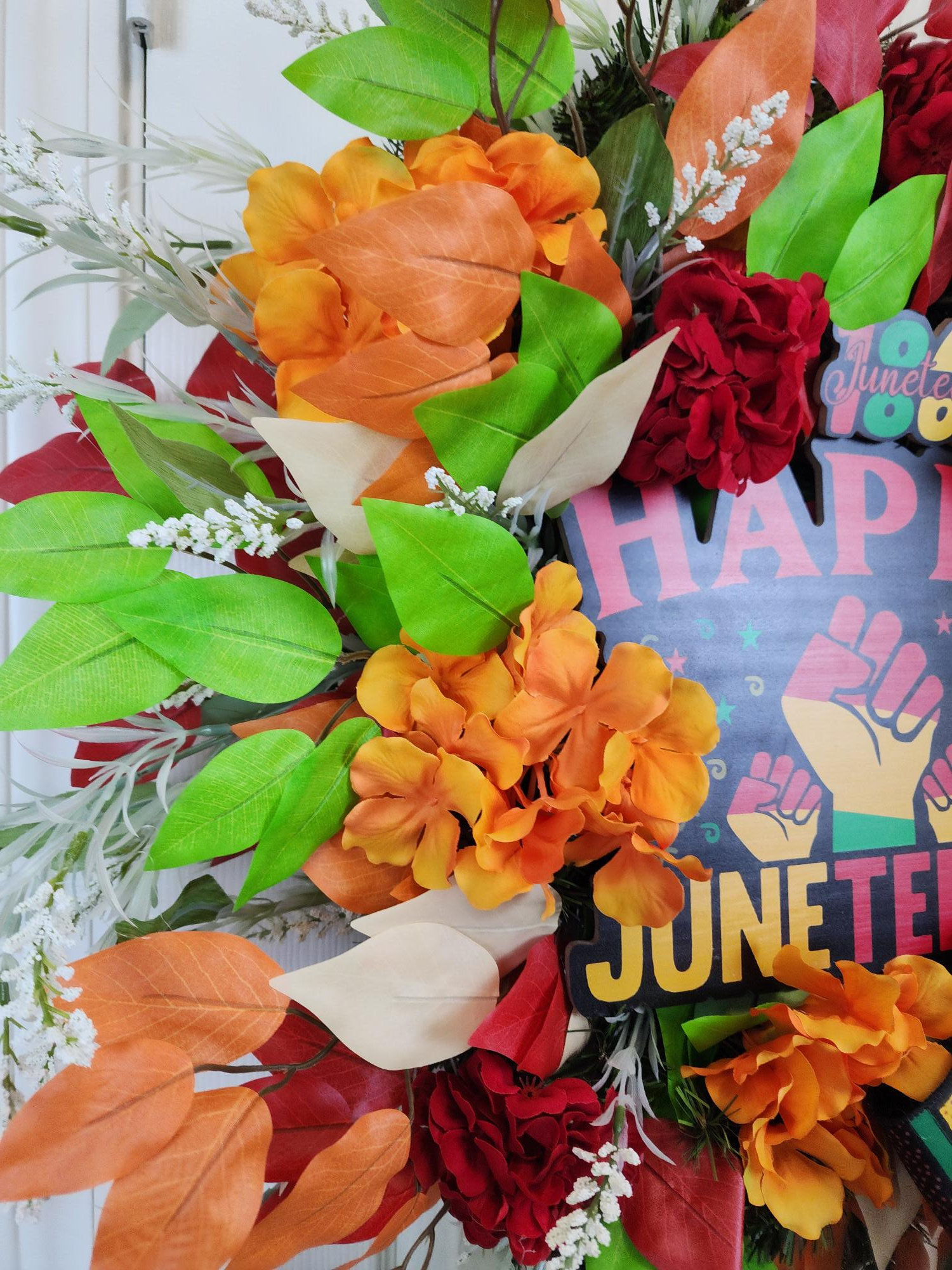 Juneteenth Wreath, Juneteenth Decorations, Summer Wreath, Spring Wreath ...