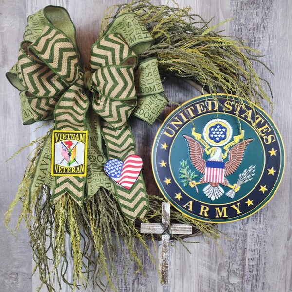 Army Wreath - Etsy