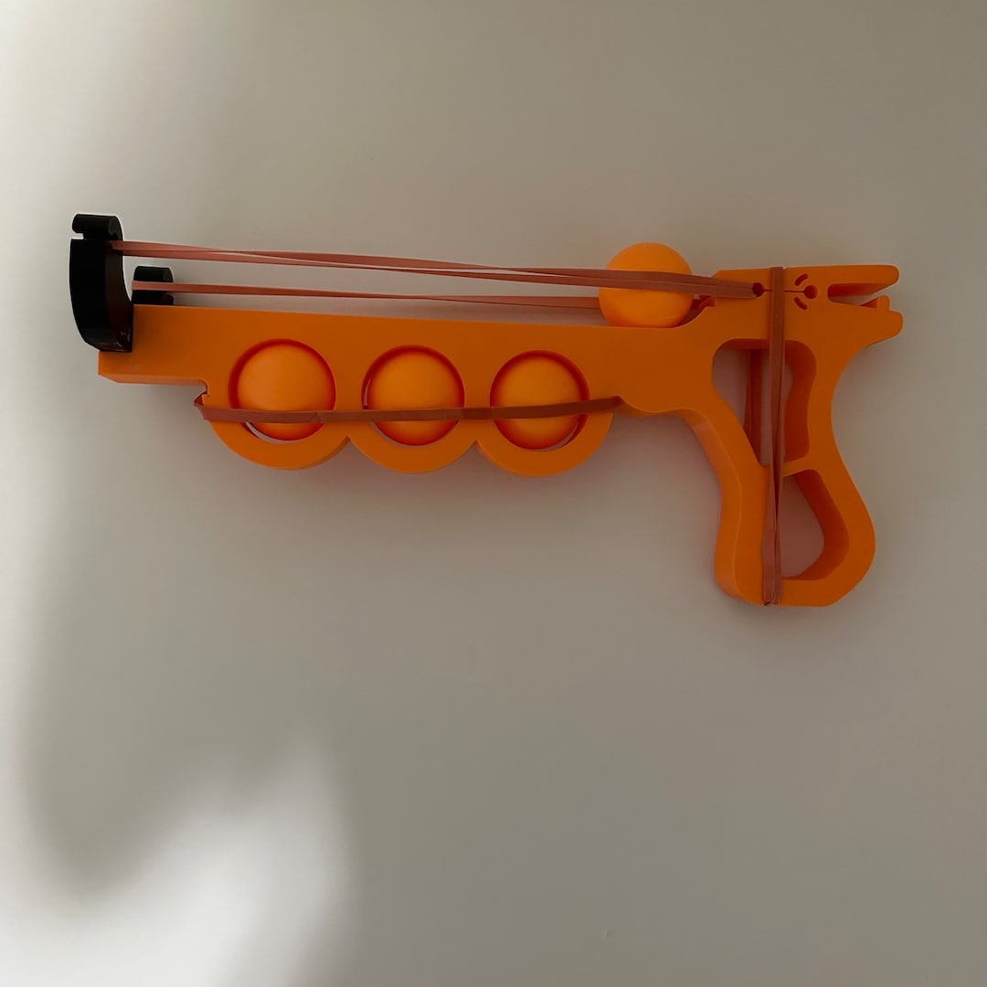 Ping Pong Ball Launcher / Ping Pong Ball Gun / 3D Printed Ping Pong ...