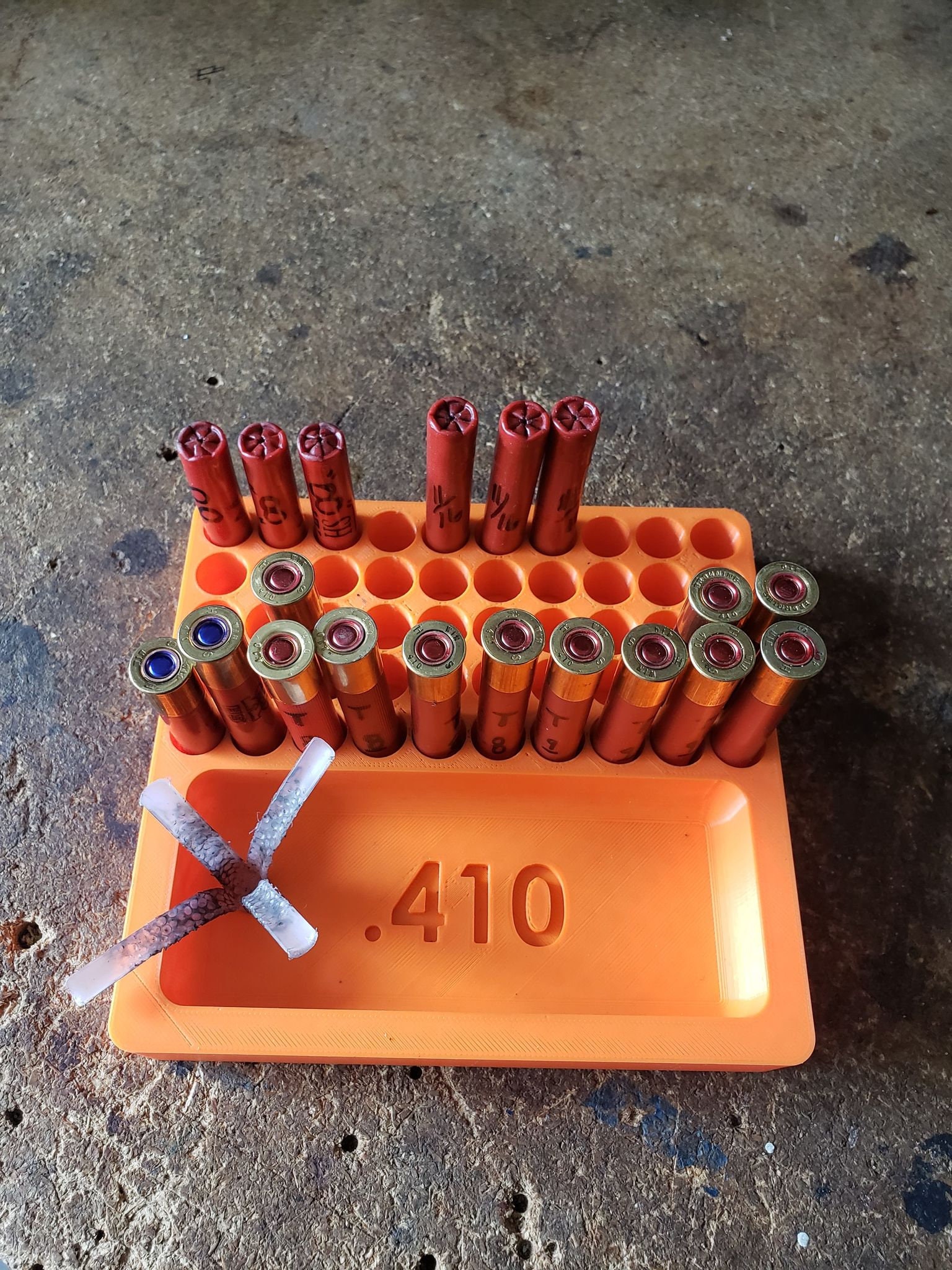 3D Printed .410 Reloading Tray 50 Spots - Etsy