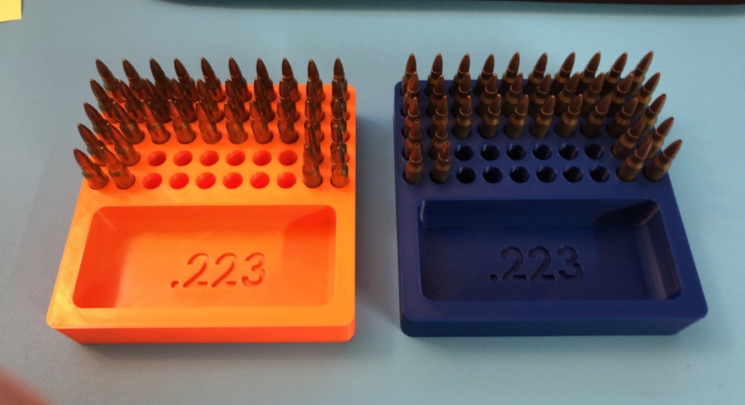 223 Reload Tray Precision 3d-printed Ammo Block Reloading Tool for .223 ...