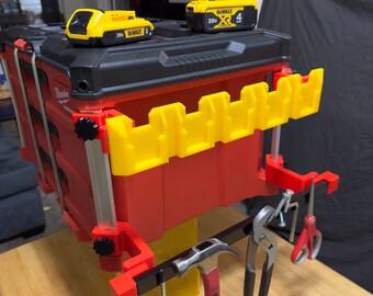 Milwaukee M18 Battery Holder 5 in 1 3D Printed Battery Holder Milwaukee ...