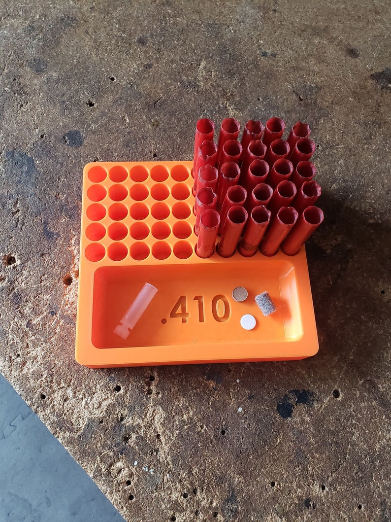 3D Printed .410 Reloading Tray 50 Spots - Etsy