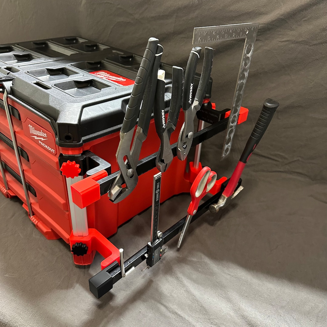 Milwaukee Packout Mod | Milwaukee Packout Mount | Magnetic Bar Mount ...