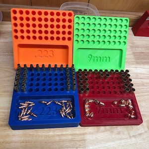 9mm Reloading Tray | 9mm Ammo Block | Reload Tray | Pistol | 3D Printed ...