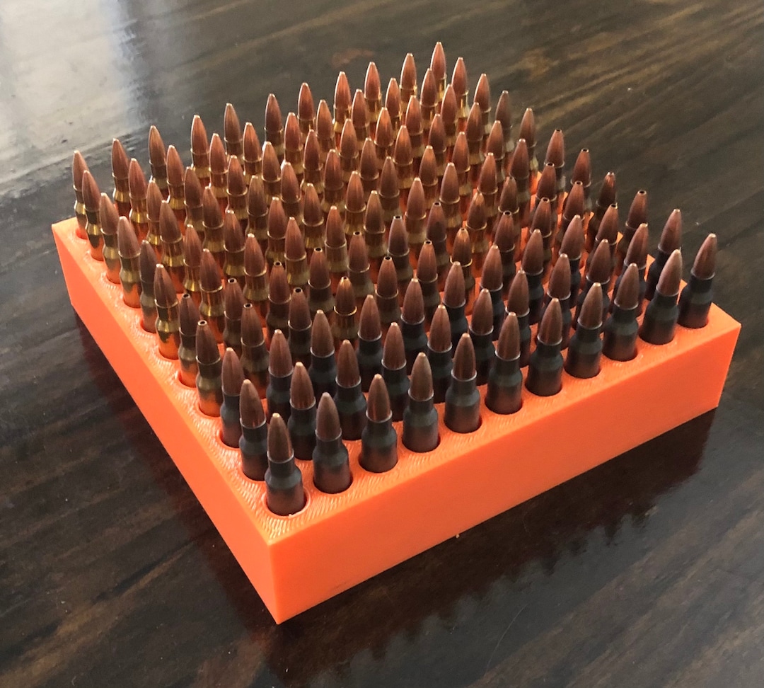 223 Ammo Block Reload Tray Rifle Ammo 3D Printed - Etsy