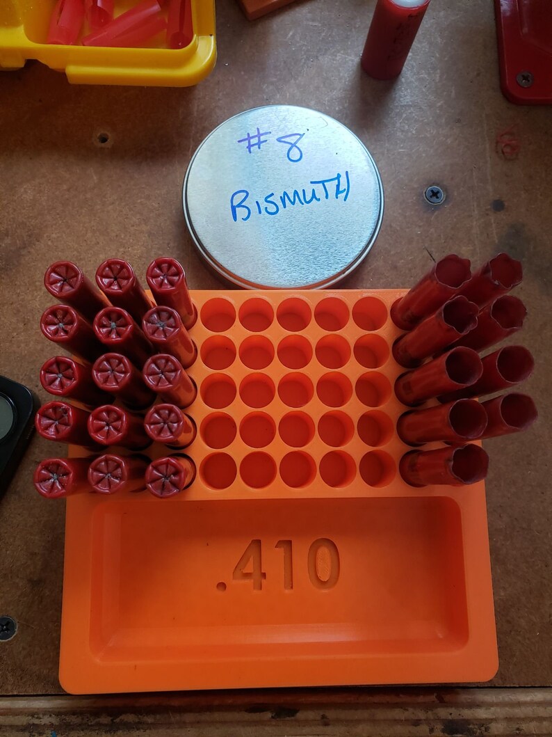 3D Printed .410 Reloading Tray 50 Spots - Etsy