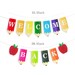 Welcome Back Banner Bulletin Board Pencil Stationery Banner Classroom ...