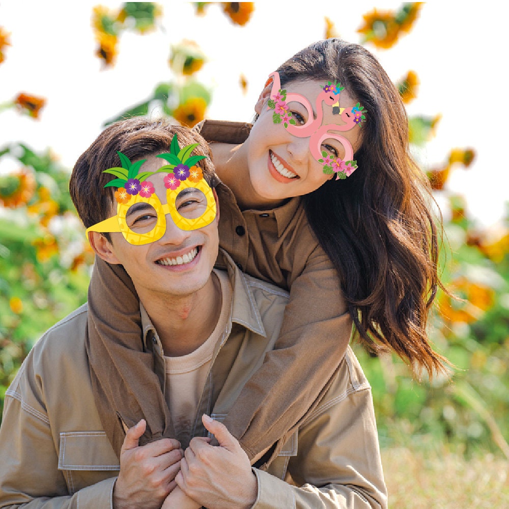 16PCS Summer Party Sunglasses Funny Hawaiian Glasses Summer - Etsy