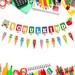 Back to School Decorations Welcome Back Banner for Classroom Teacher ...