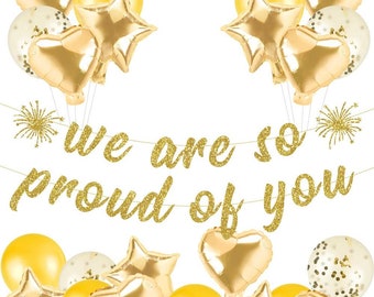 Proud Cake Topper We Are Proud of You Cake Topper Proud - Etsy