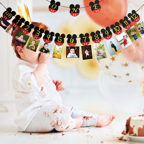Month by Month Birthday Banner - Etsy