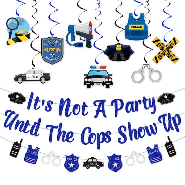 Police Decorations - Etsy