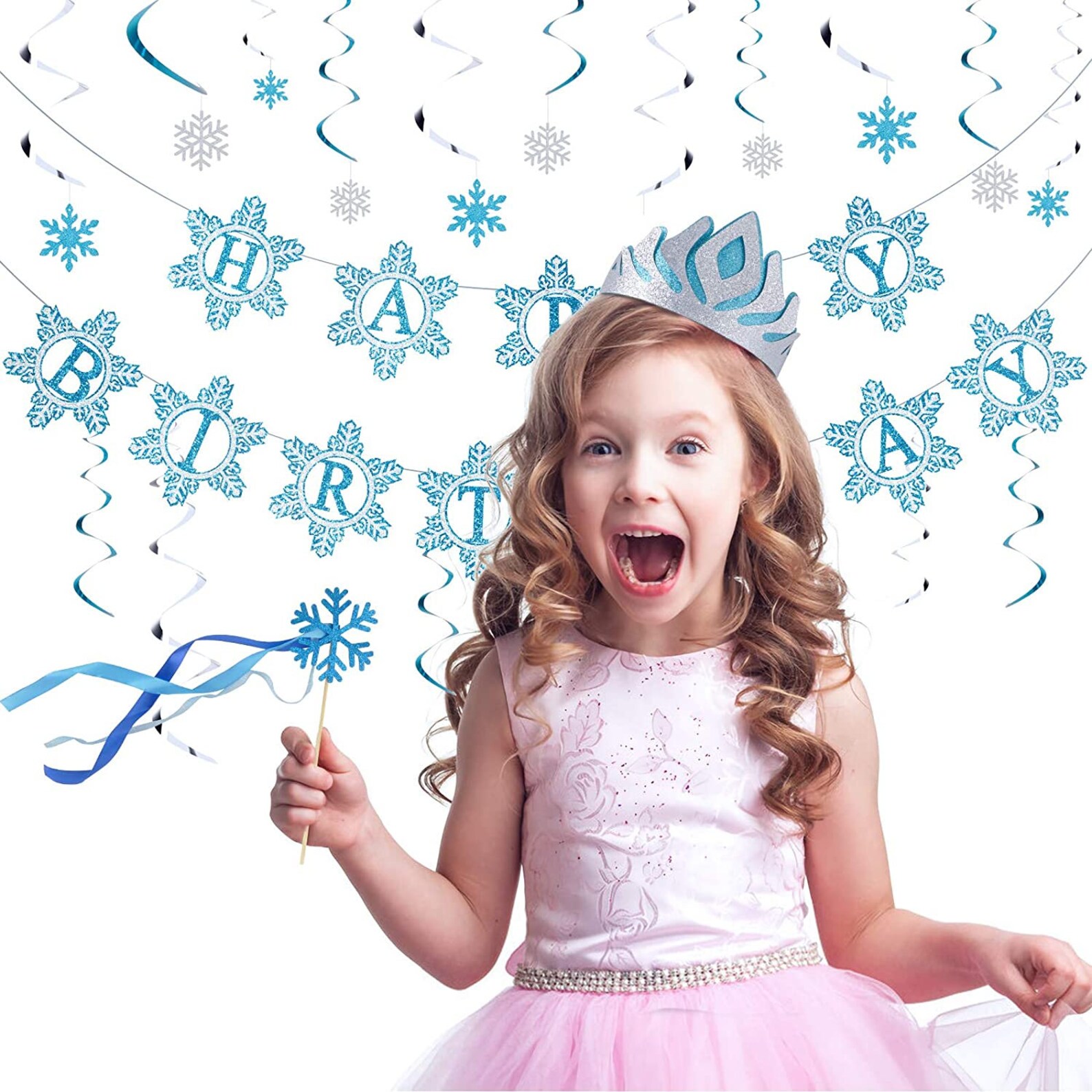 48pcs Frozen Birthday Party Supplies Happy Birthday - Etsy