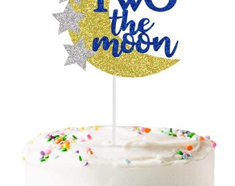 Moon Cake Topper - Etsy Australia