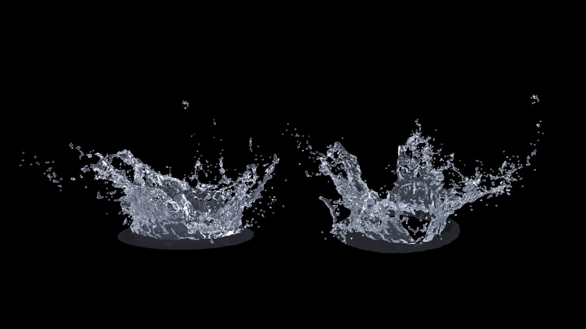 69 Water Splash Photo Overlays Photography Prop Water | Etsy