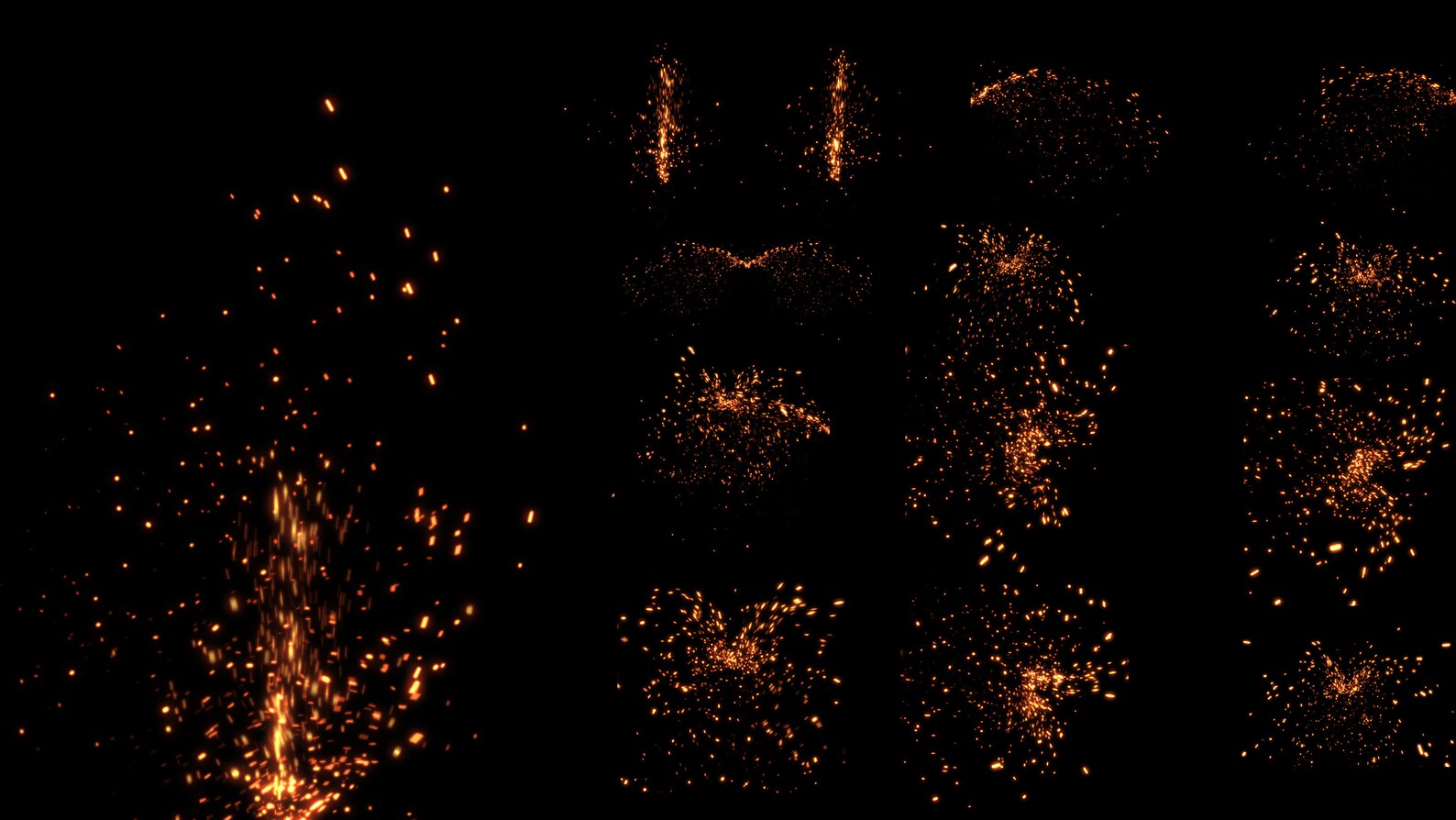 59 Fire Sparks Photo Overlays Photoshop Overlays Campfire - Etsy UK