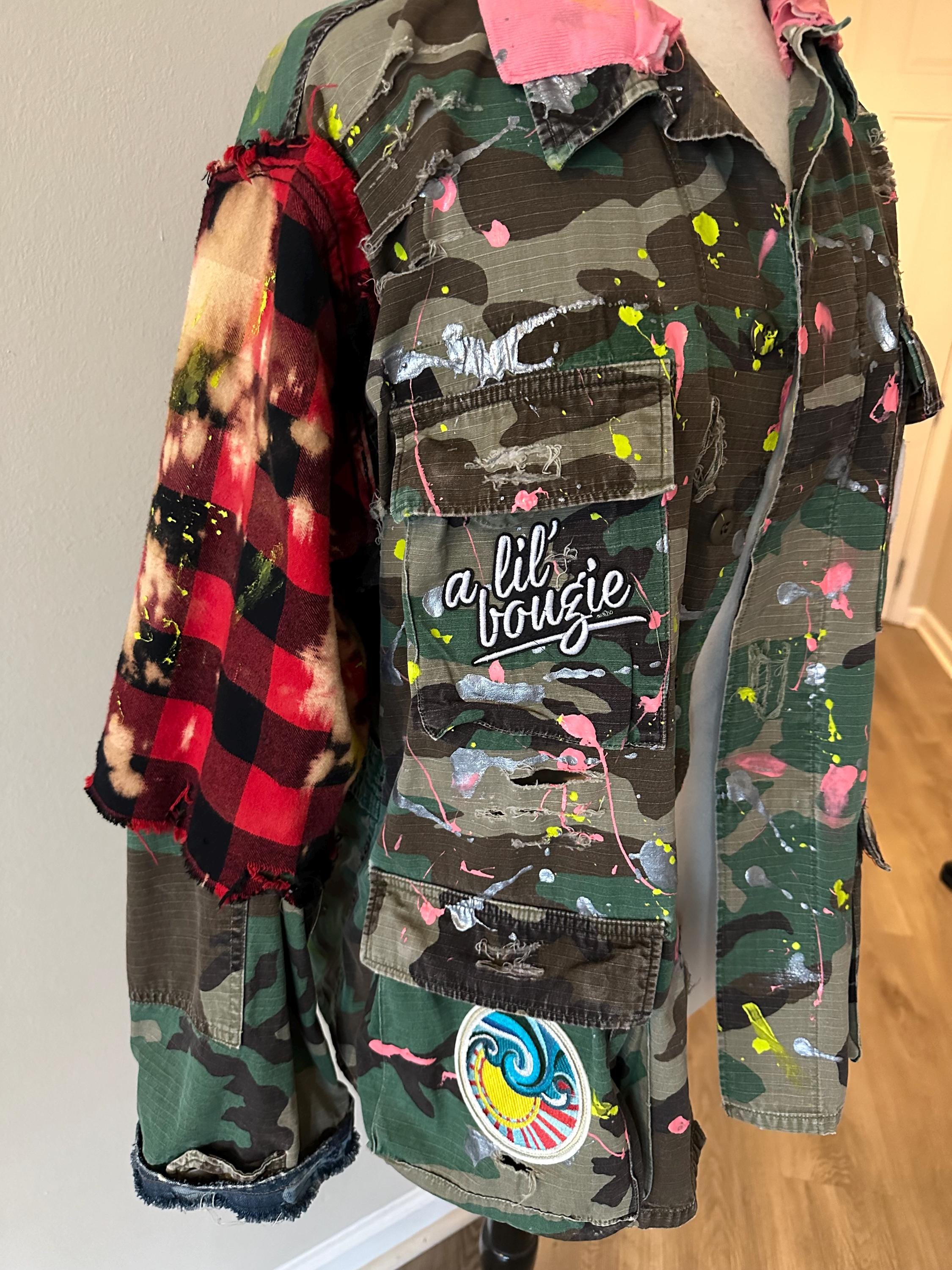 Custom Authentic Camo Military Jackets - Etsy