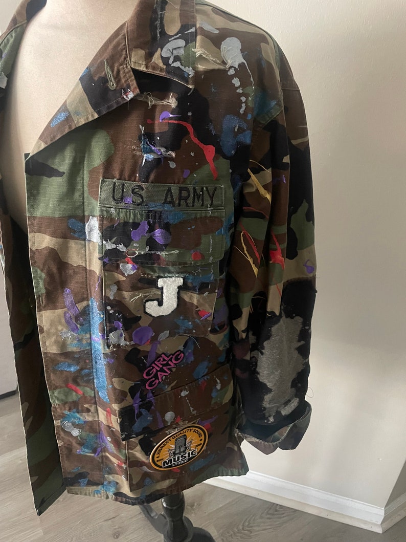 Custom Authentic Military Jackets - Etsy