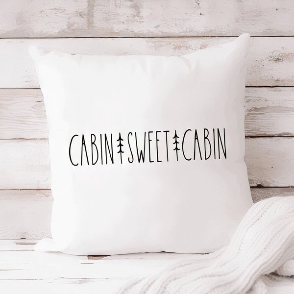 Cabin Throw Pillows - Etsy