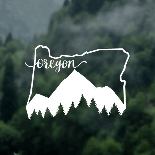 Oregon State Decal - Etsy