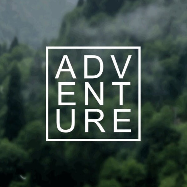 Adventure Decal - Etsy