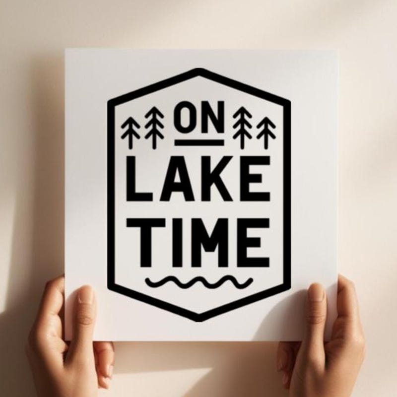 Lake Life Decal - Etsy