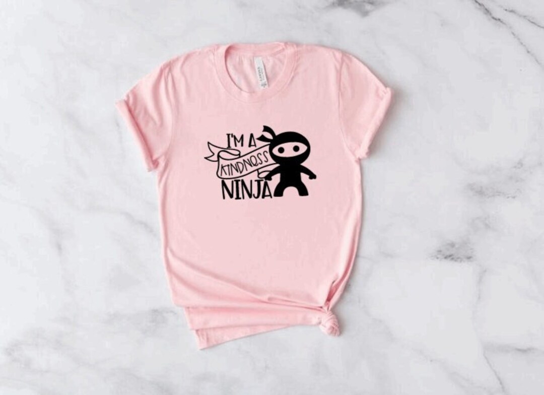Kindness Ninja, Kids Pink Shirt Day, Kindness Matters, Be Kind Shirt ...